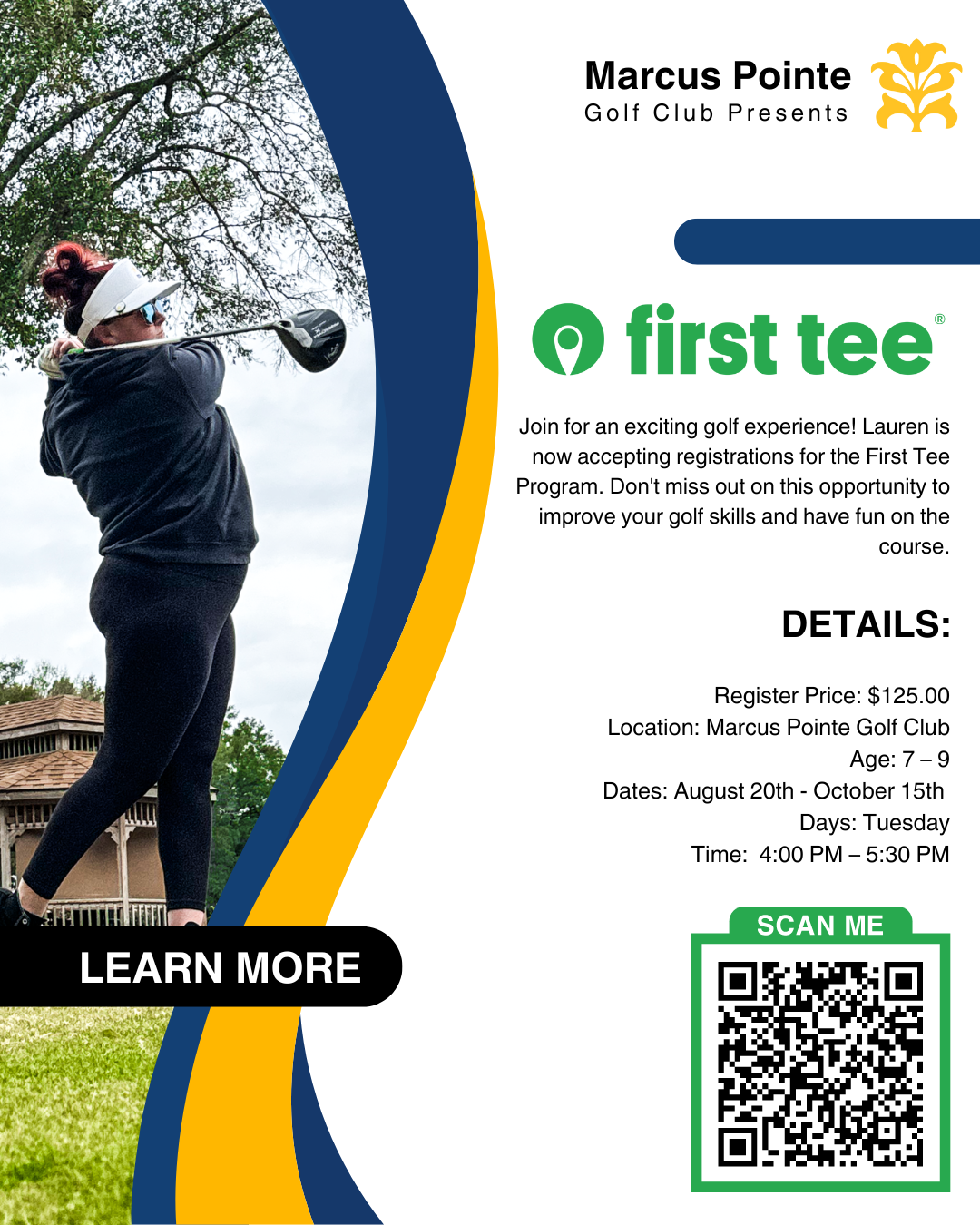 Special Events - Marcus Pointe Golf Club